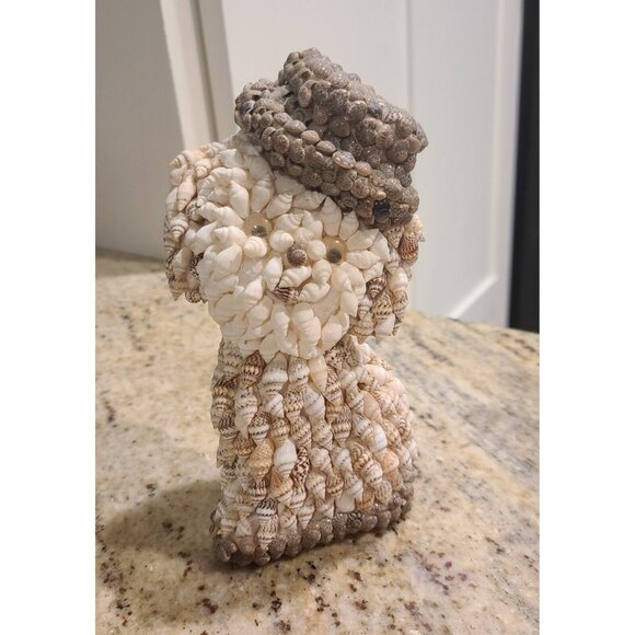 Unbranded | Accents | Vintage Dog With Hat Tiny Sea Shells 6 Figurine ...